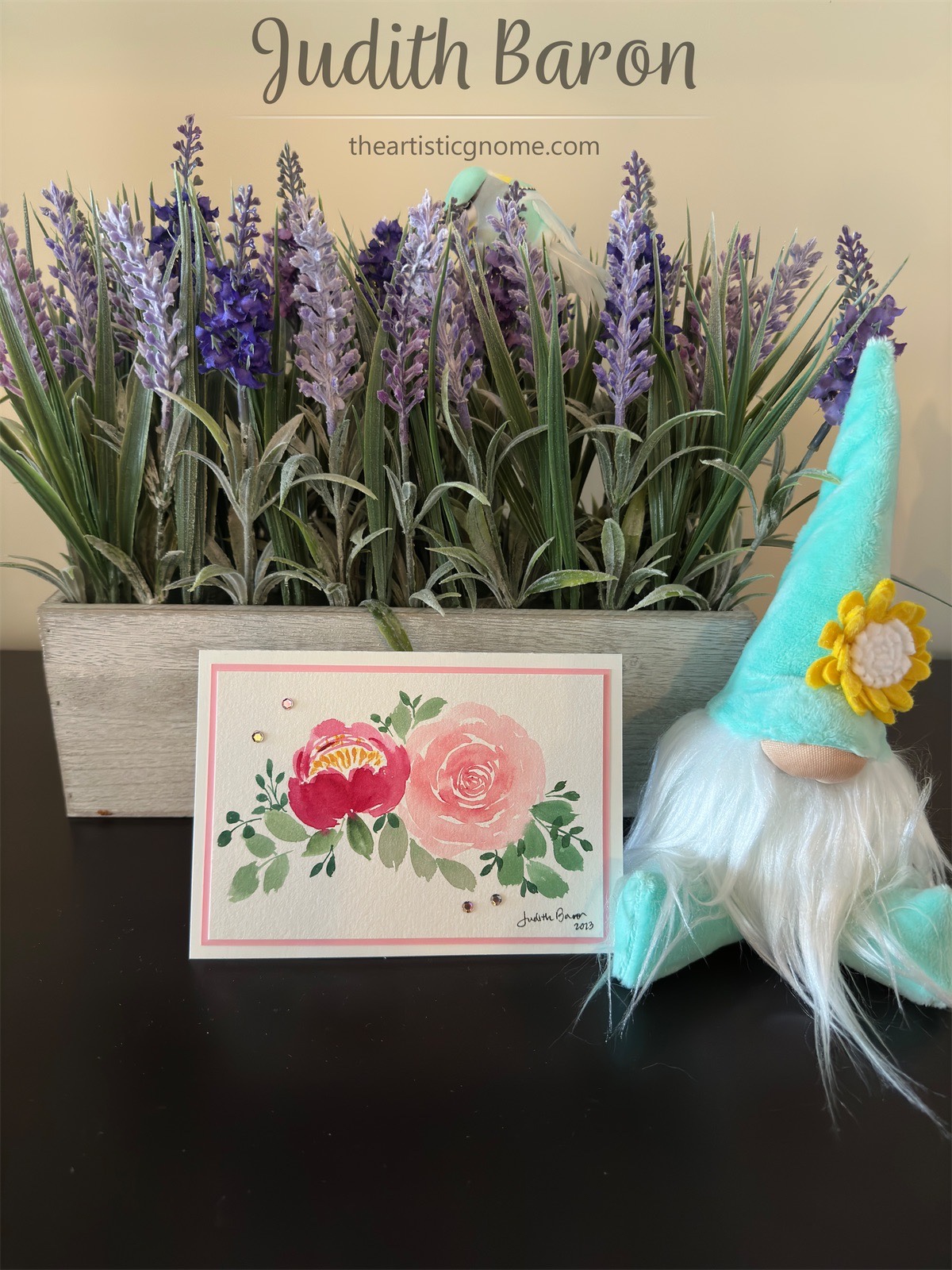 Easiest DIY Watercolour Cards - The Artistic Gnome Blog