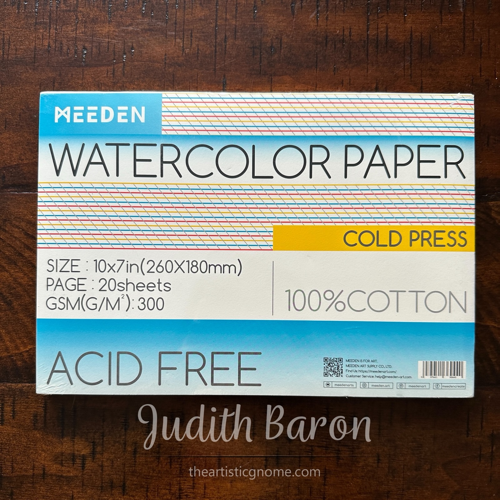 Meeden Cotton Paper Review - The Artistic Gnome Blog